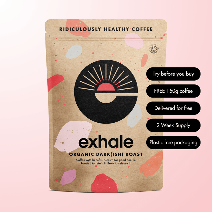 Organic House Roast Coffee | Exhale Healthy Coffee