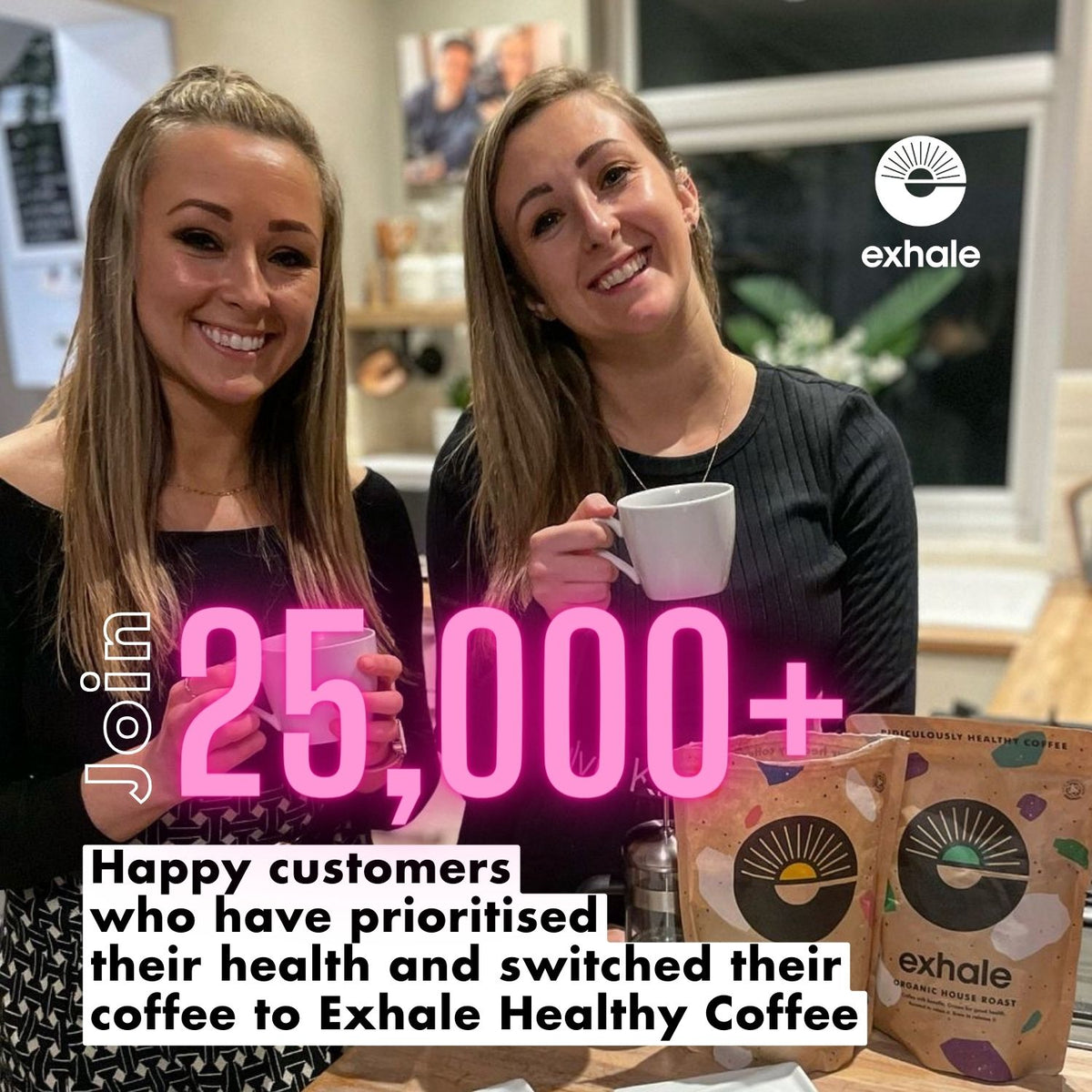 Organic House Roast Coffee | Exhale Healthy Coffee