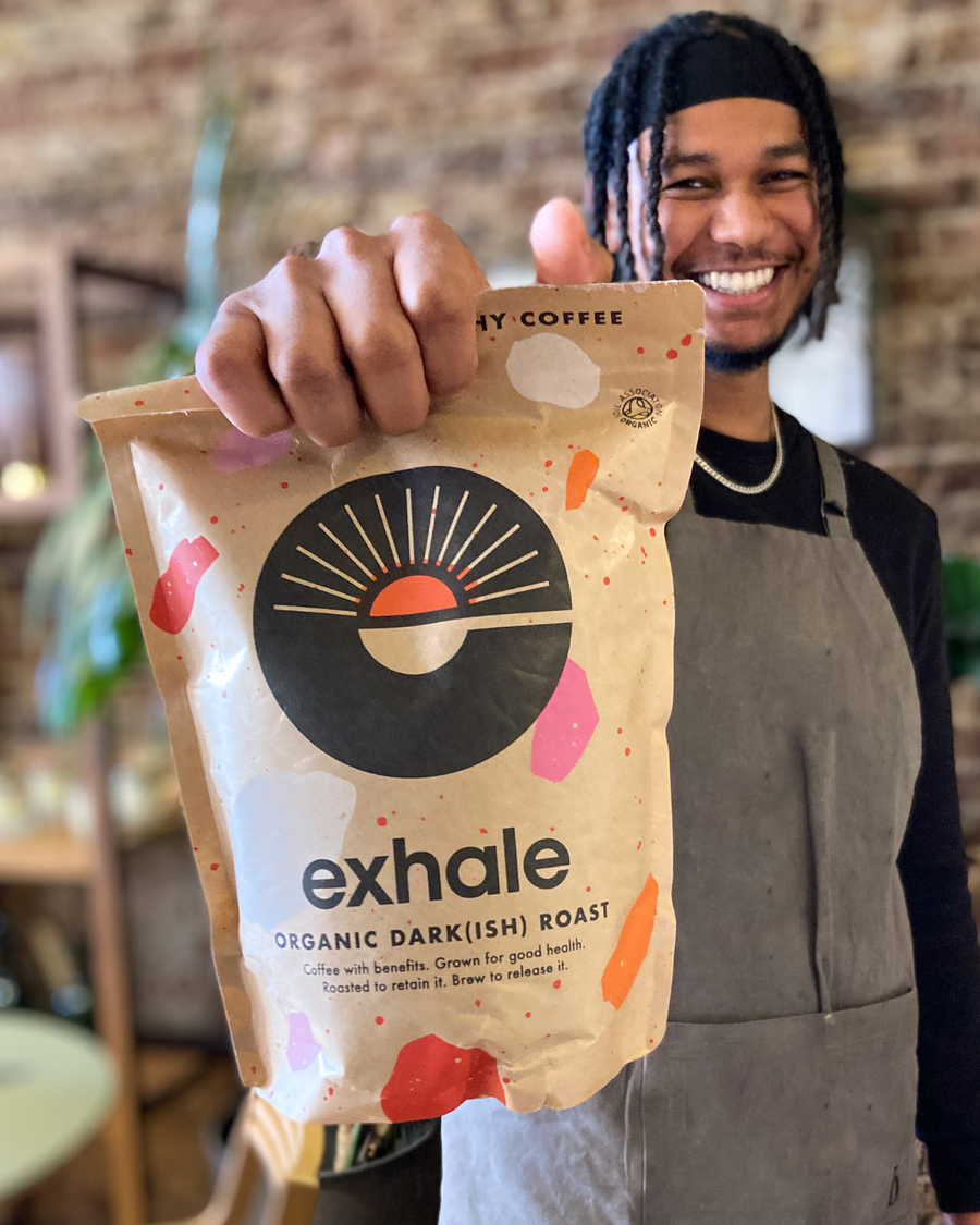 Exhale Healthy Coffee | Organic Antioxidant-Rich Coffee