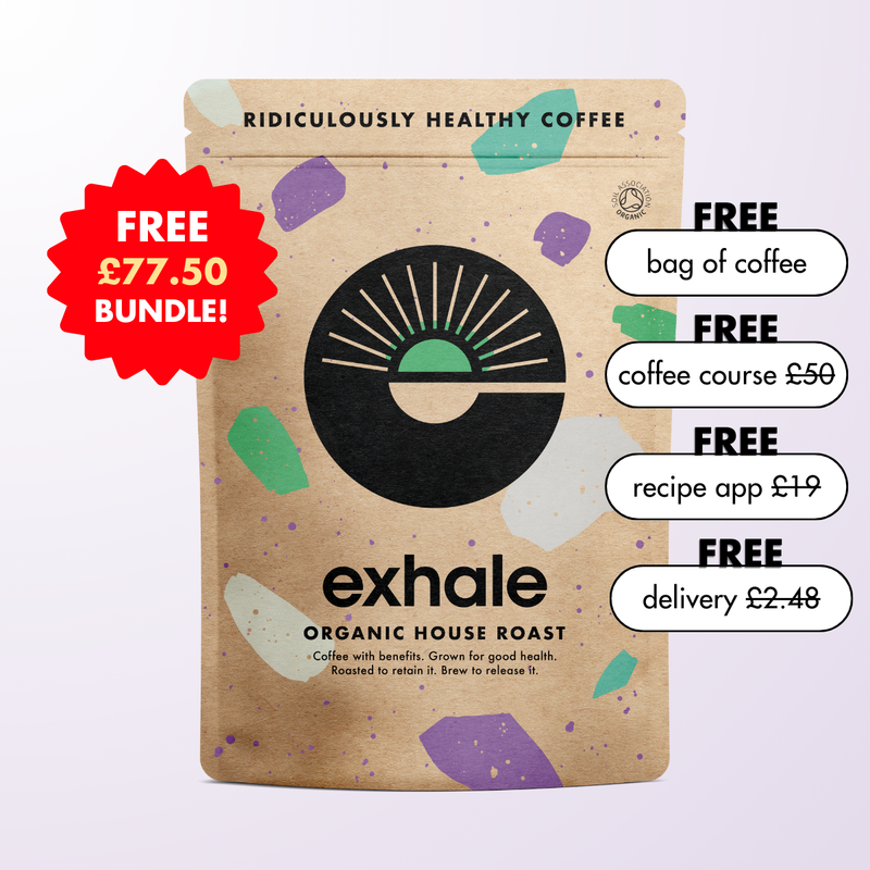 Organic House Roast Coffee | Exhale Healthy Coffee