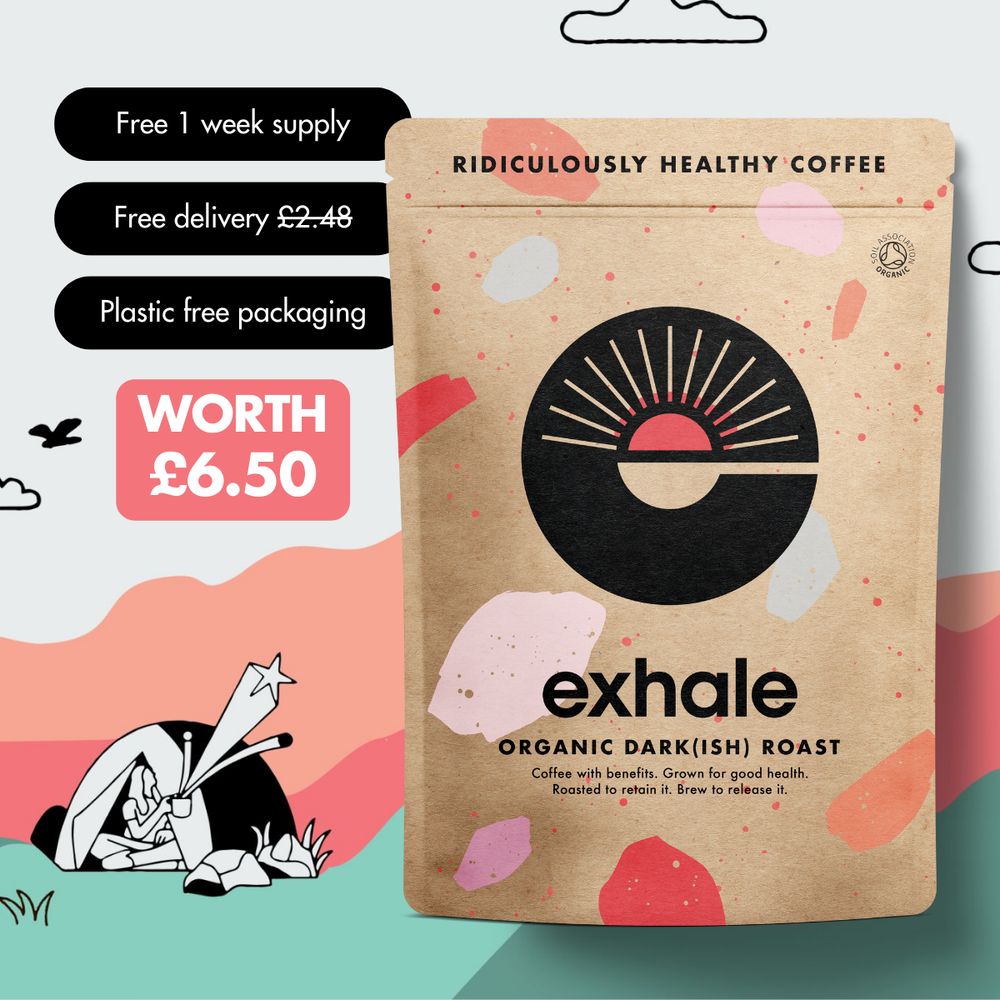 Organic House Roast Coffee | Exhale Healthy Coffee