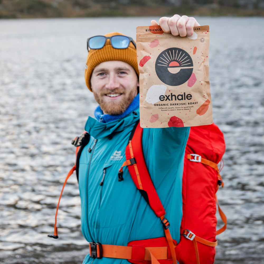 Organic Dark(ish) Roast Coffee | Exhale Healthy Coffee